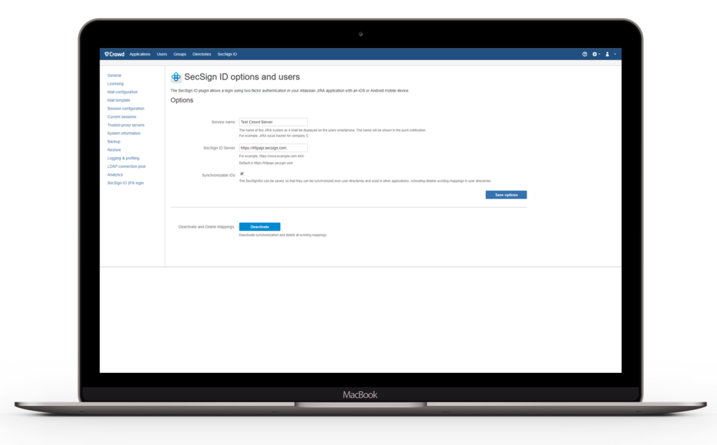 4 laptop - SecSign 2FA