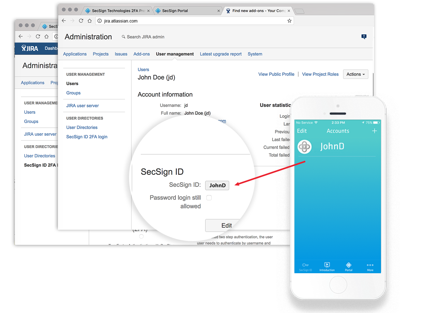 screenjira1 - SecSign 2FA