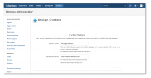 Bamboo Tutorial 6 - SecSign 2FA