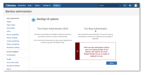 Bamboo Tutorial 8 - SecSign 2FA