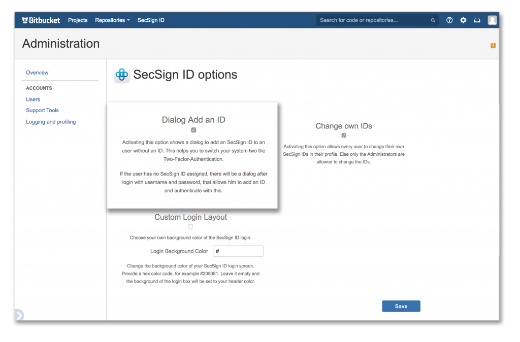 Bitbucket Tutorial 4 - SecSign 2FA