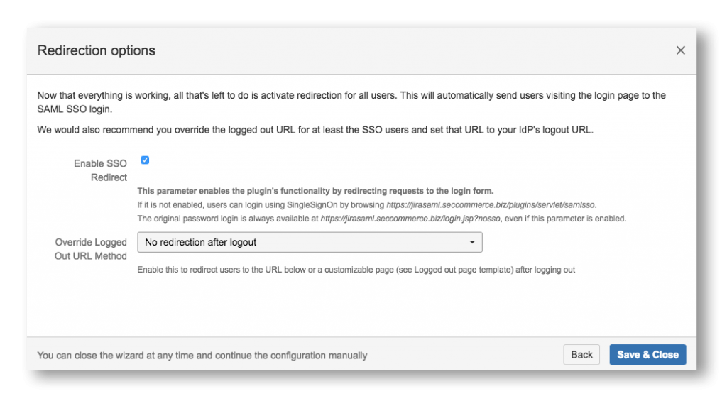 Bitbucket SAML 11 - SecSign 2FA