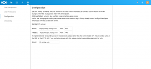 nextcloud server setup - SecSign 2FA